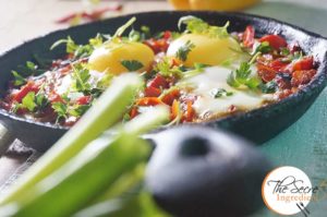 Shakshouka | Jewish Breakfast Eggs with Red Pepper and Tomatoes ...